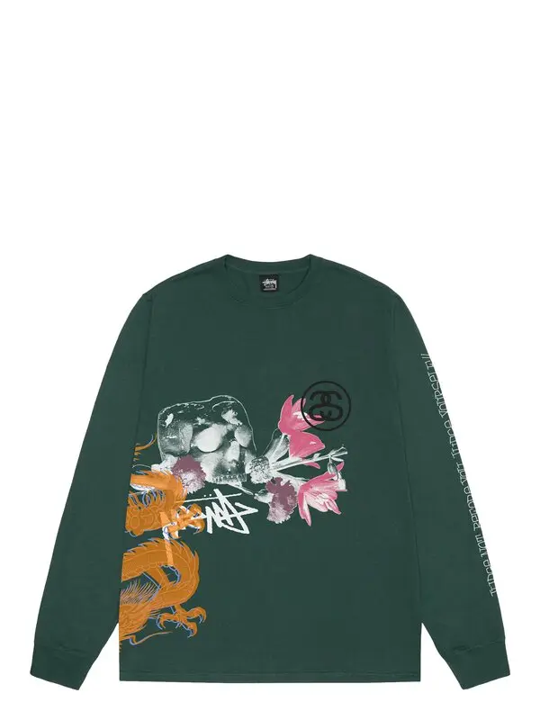 StÜssy Strike Long-sleeve Tee 'forest - Green