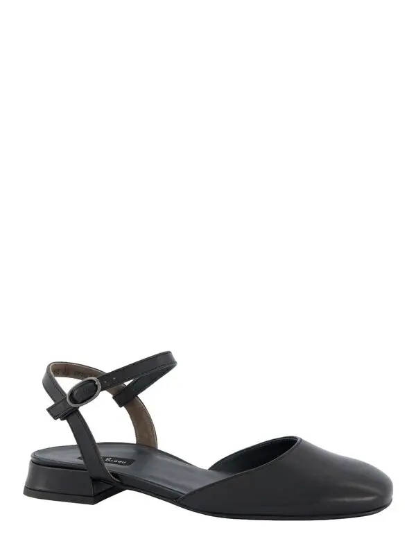 Paul Green Bianca Ankle Strap Pump - Black Softnappa