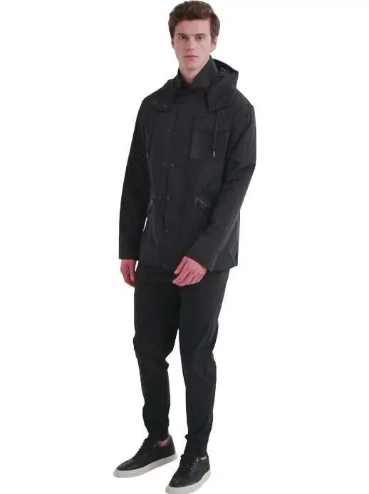 Rudsak Brian Nylon Trench - Black