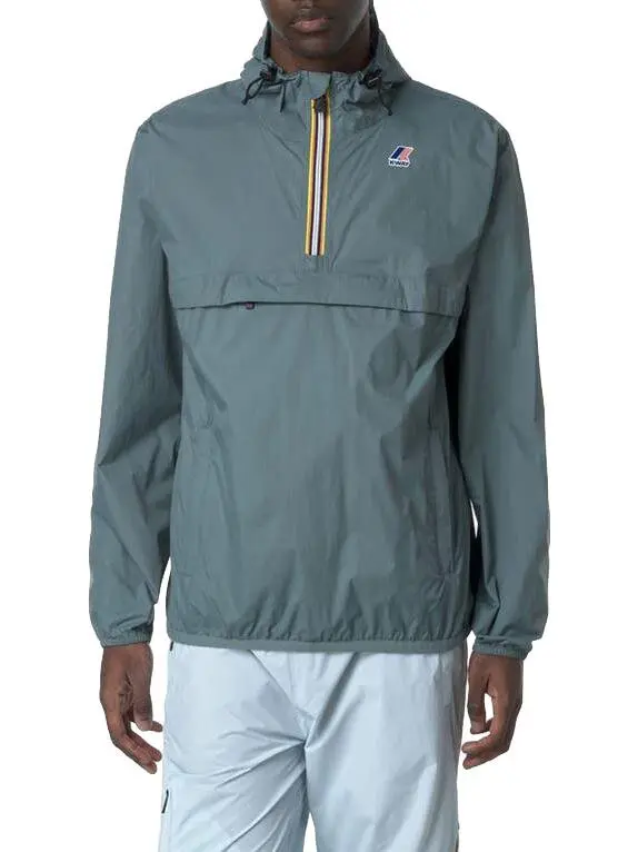 K-WAY Le Vrai 4.0 Leon Anorak - Green Iron