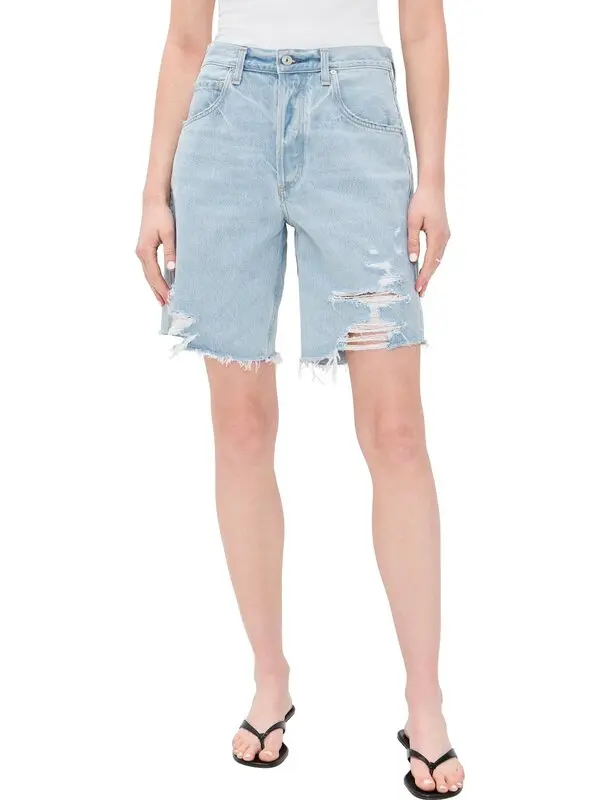 Citizens Of Humanity Ayla Denim Shorts - Starlit