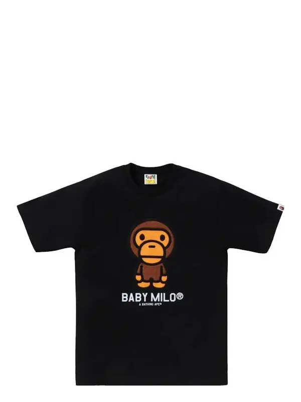 A BATHING APE Boa Baby Milo C Tee Shirt - Black