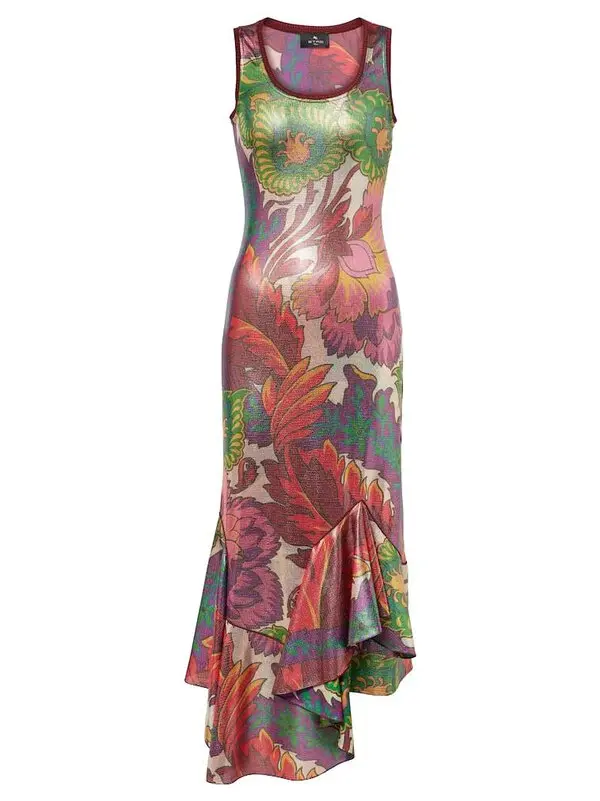 Etro Printed Maxi Dress - Multicoloured