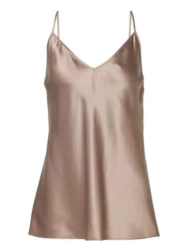 JOSEPH Clea Silk Satin Camisole - Neutrals