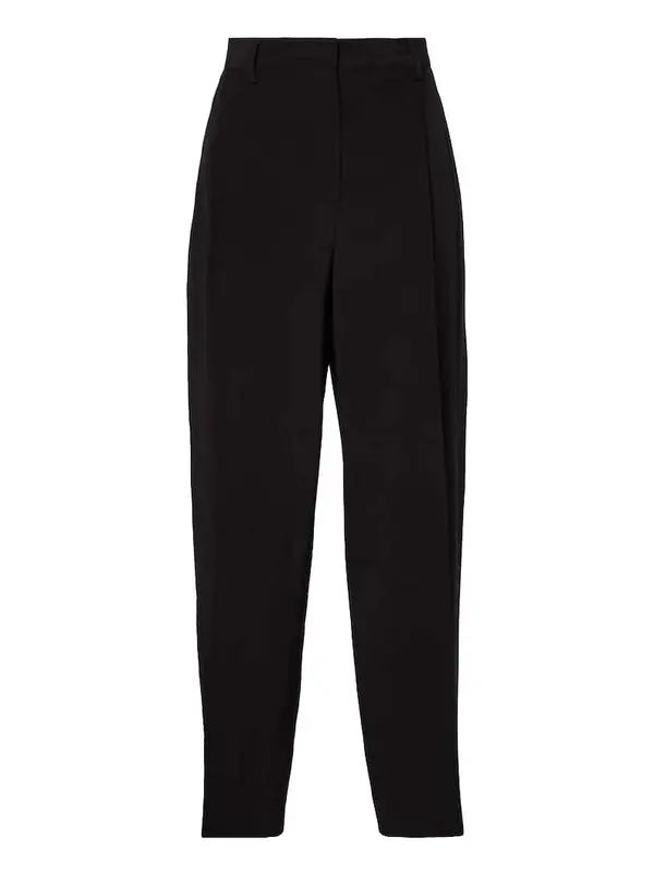 TOTEME Wide-leg Trousers - Black