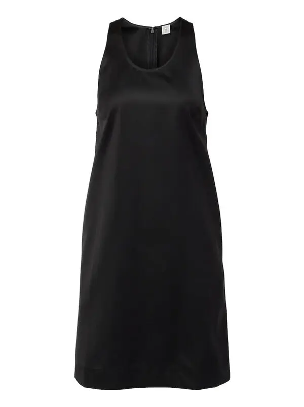 TOTEME Chintz Mini Dress - Black