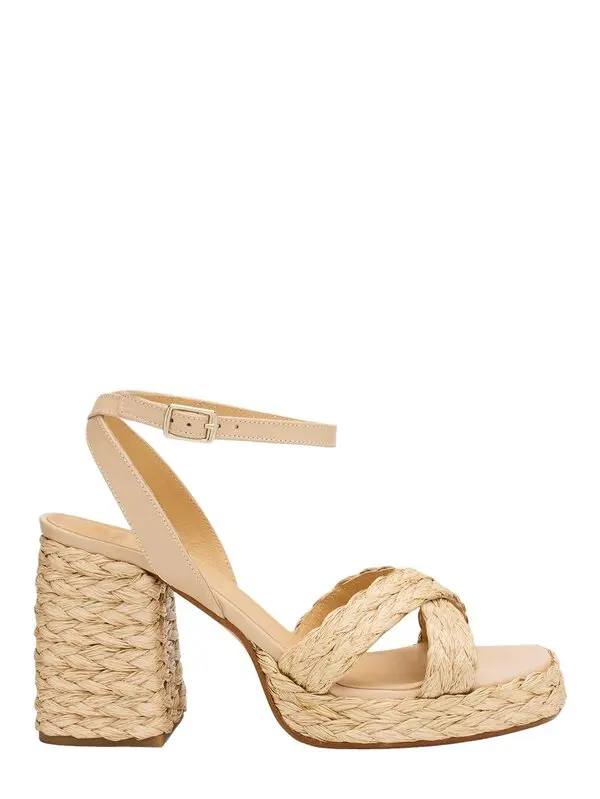 CastaÑer Valeriette Braided Espadrille Sandals - Natural