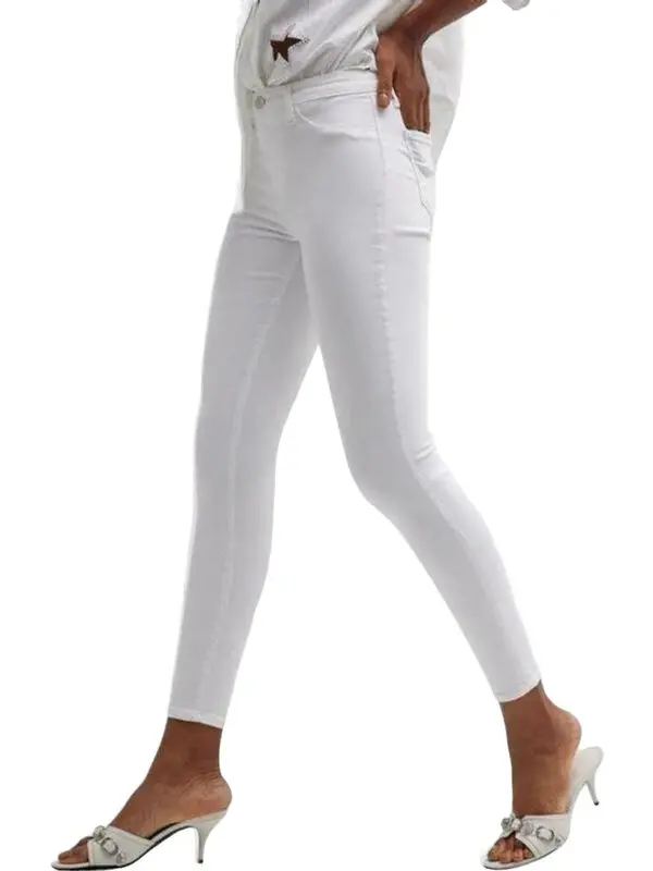 L & APOS;AGENCE L'agence Marguerite High-rise Skinny Jeans - Blanc