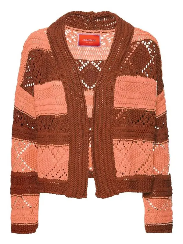 La DoubleJ Summer Bolero Sweater - Solid Pink