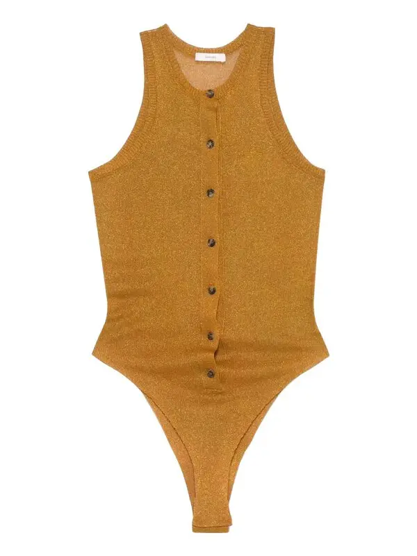 HAIKURE Frances Bodysuit - Yellow