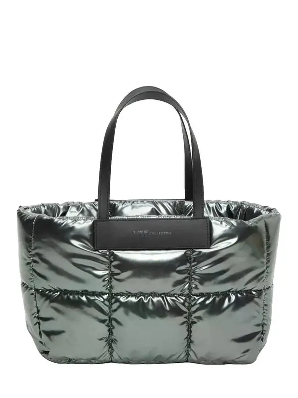 VEECOLLECTIVE Quilted Tote - Grey