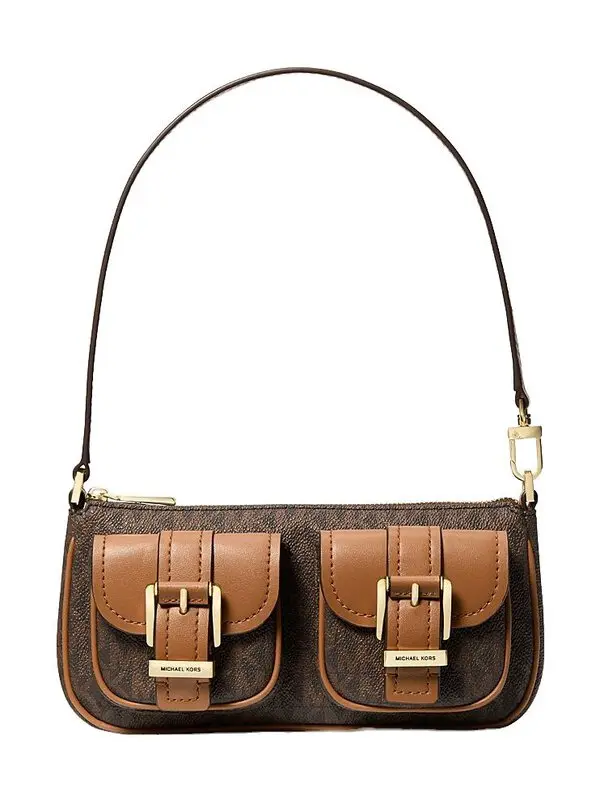 Michael Kors Zoe Small Convertible Pochette - Brown/acorn