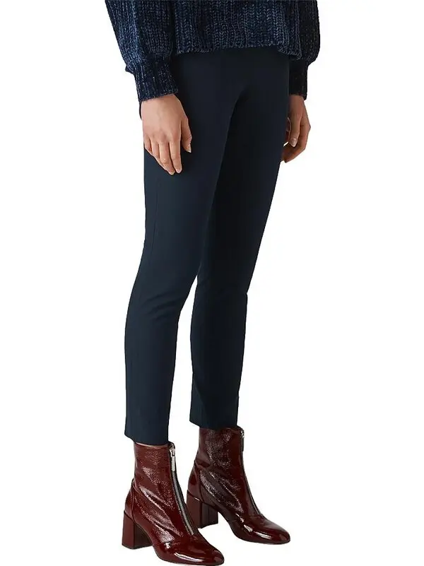 Whistles Super Stretch Trousers - Navy