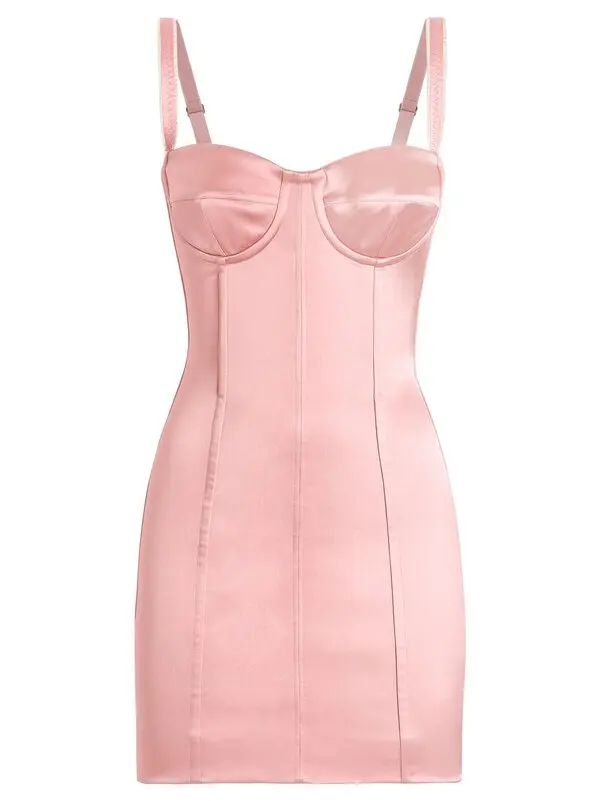 Dolce & Gabbana Short Corset Dress - Pink