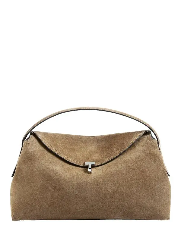 TOTEME T-lock Top Handle Bag - Brown