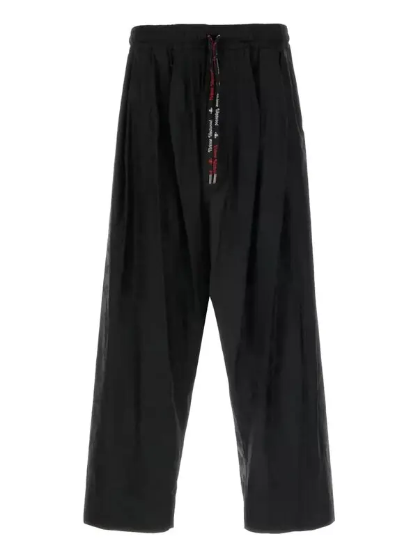 VIVIENNE WESTWOOD Cotton Trousers - Black