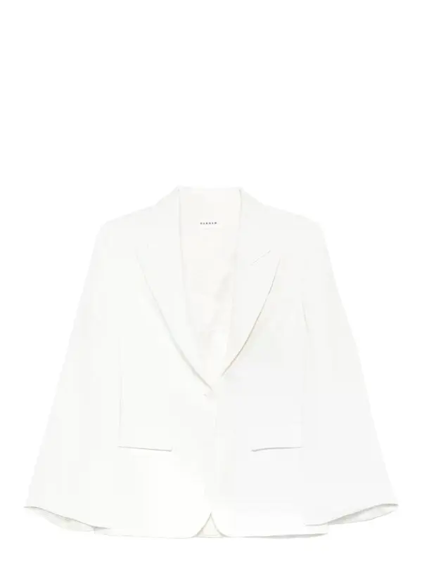 P.a.r.o.s.h Single-breasted Blazer - White