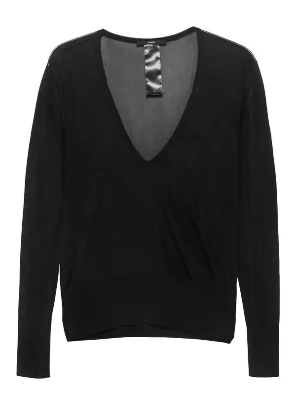 SAPIO Nº21 Pullover - Black