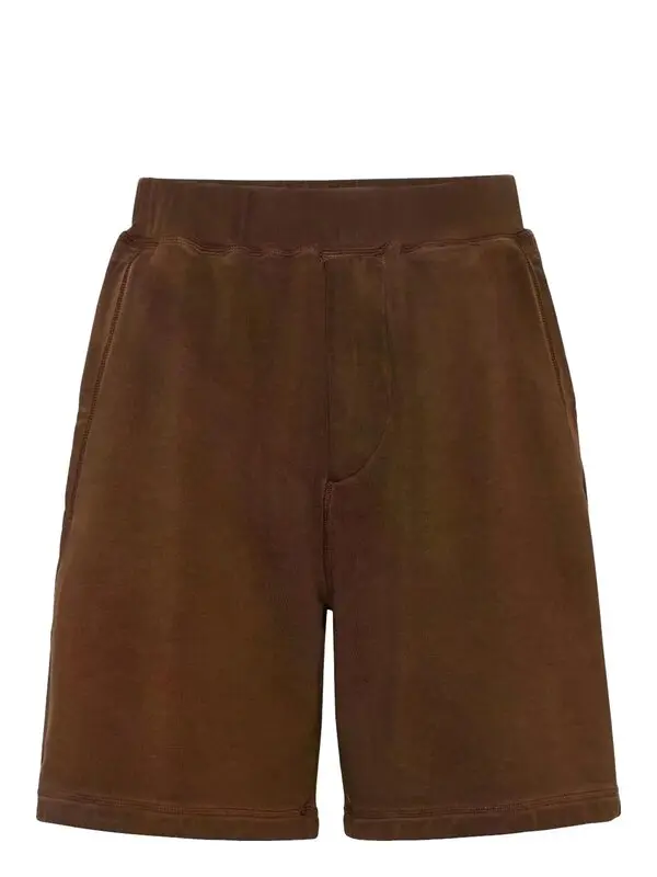 Dsquared2 Logo-print Track Shorts - Brown
