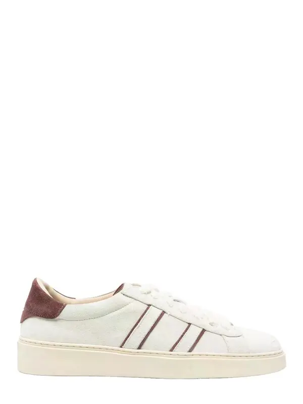 Eleventy Suede Sneakers - White