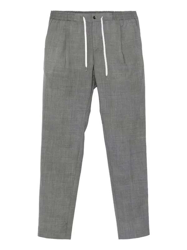 PT TORINO Tapered-leg Trousers - Grey