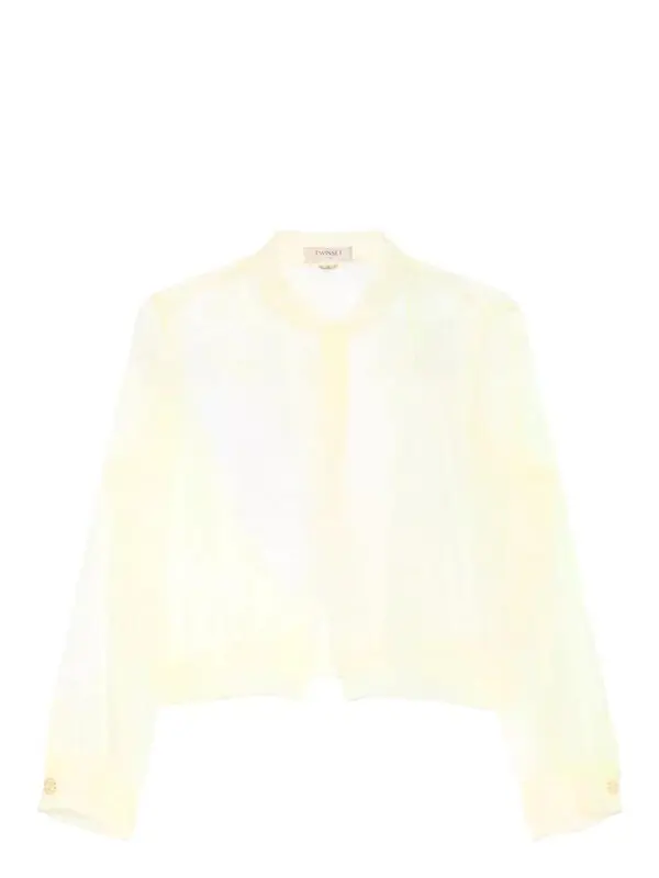TWINSET Organza Jacket - Yellow