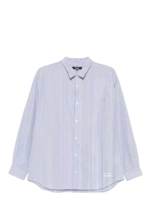 Comme Des Garçons Striped Shirt - Blue