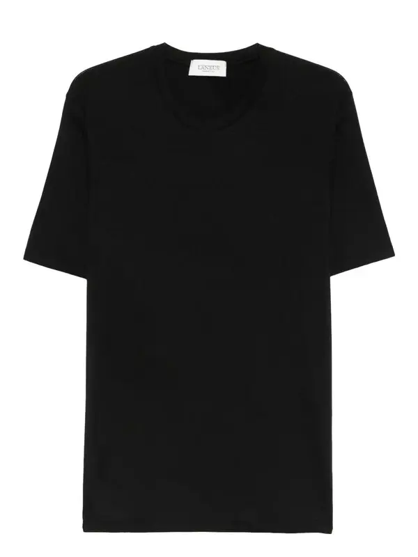 LANEUS Crew-neck T-shirt - Black