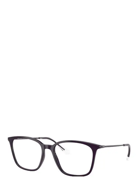 Armani Exchange Butterfly Eyeglasses - Shiny Dark Purple