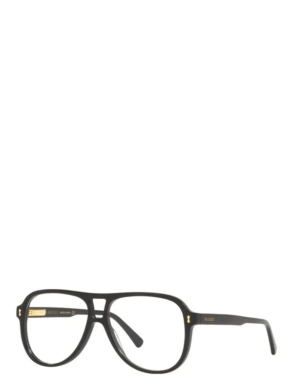 Gucci Aviator Eyeglasses - Noir