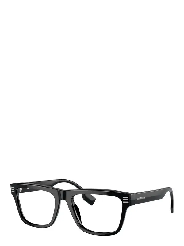 Burberry Rectangle Eyeglasses - Noir