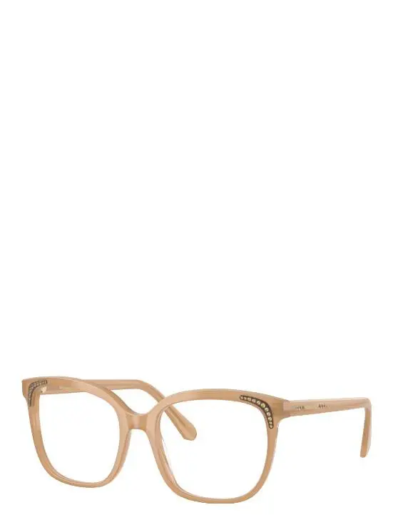 SWAROVSKI Butterfly Eyeglasses - Milky Beige
