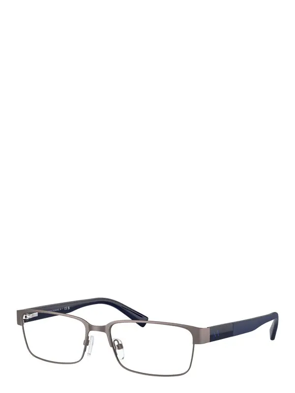 Armani Exchange Rectangle Eyeglasses - Matte Gunmetal