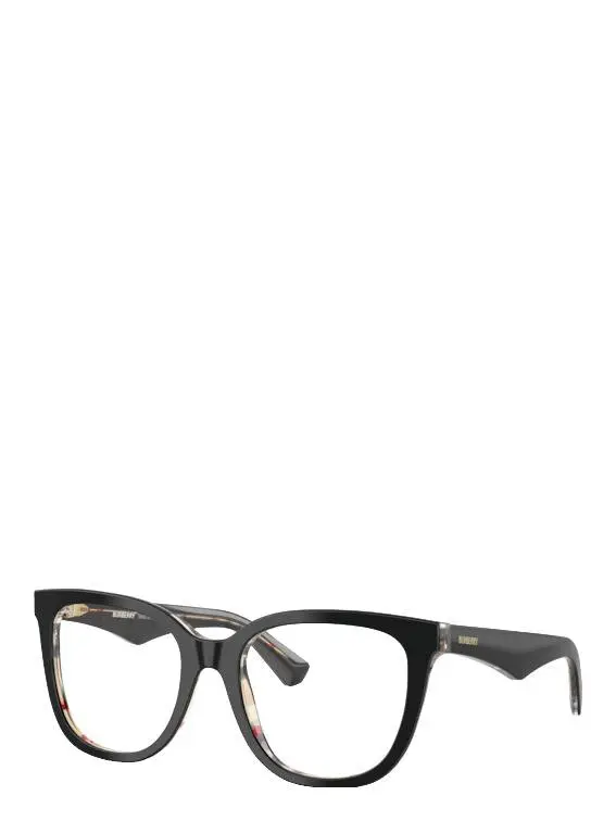 Burberry Be2415 Eyeglasses - Top Black On Vintage Check