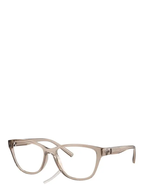 Armani Exchange Eyeglasses - Shiny Transparent Brown
