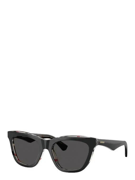 Burberry Sunglasses - Top Black On Vintage Check