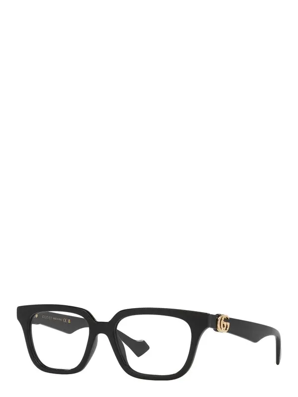 Gucci Rectangle Eyeglasses - Noir