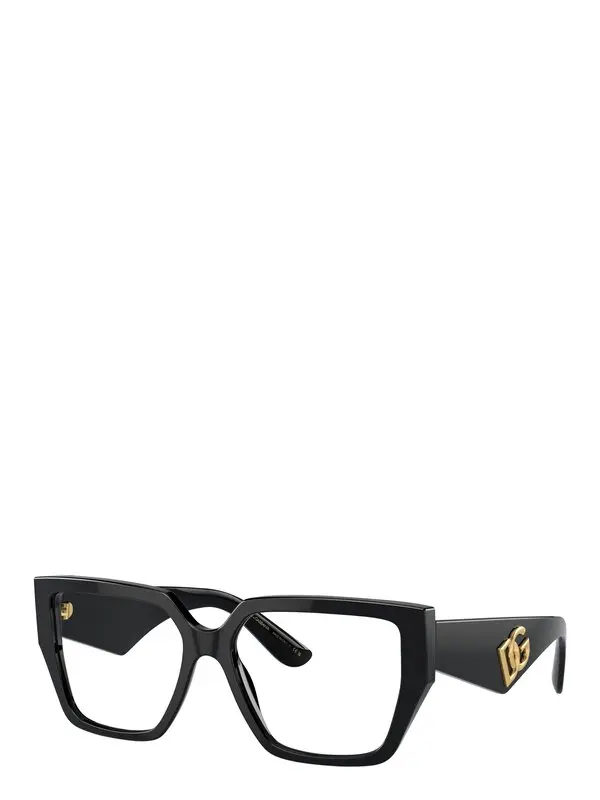 Dolce & Gabbana Square Frame Eyeglasses - Noir