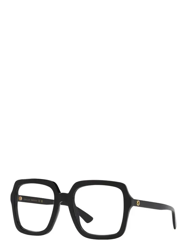 Gucci Square Frame Eyeglasses - Noir