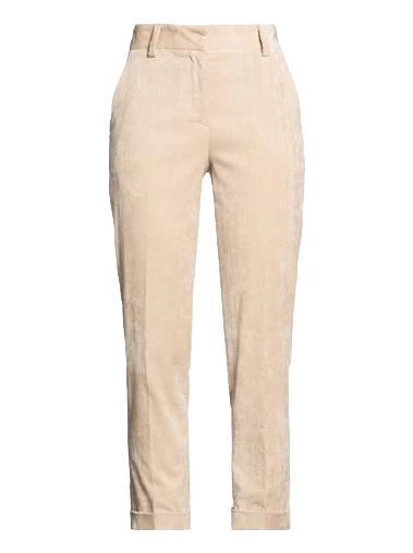 Antonelli Firenze Tapered Corduroy Pants - Beige