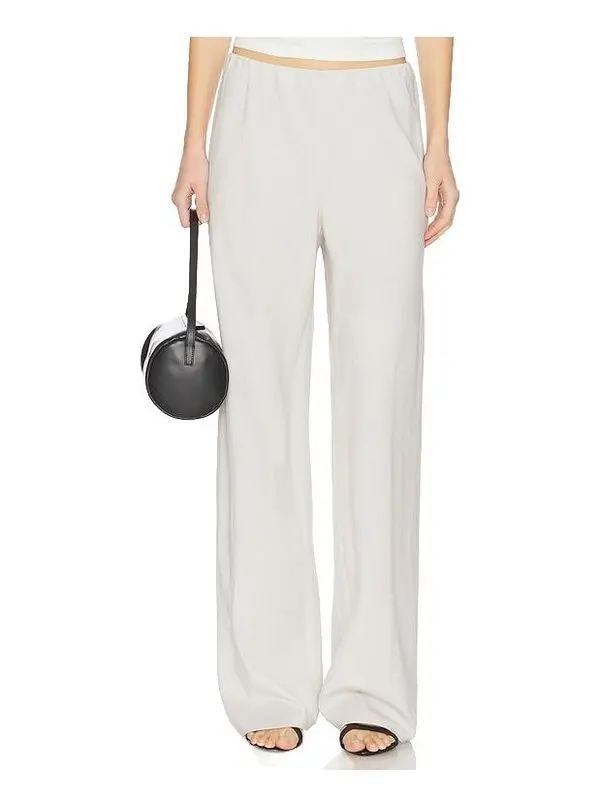 Vince High-waist Bias Pant - Salt Glass