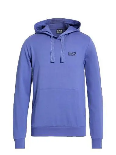 EA7 Sweatshirt With Hooded Collar - Purple