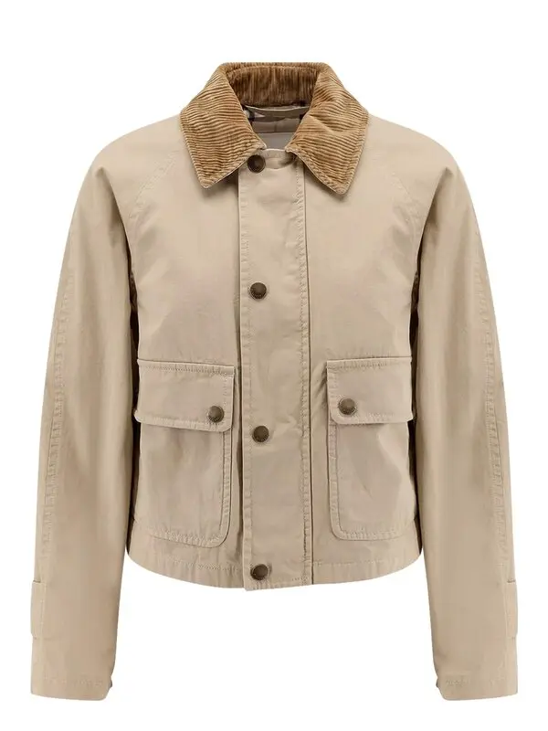 Burberry Organic Cotton Jacket - Beige