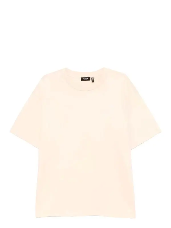 FIVE CM Embroidered T-shirt - Neutrals
