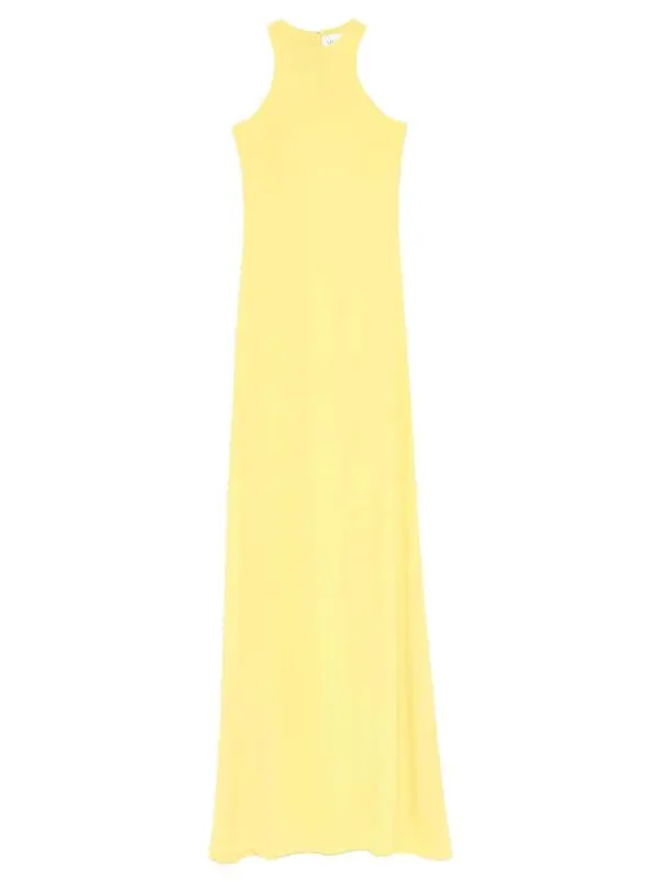 MONOT Georgette Maxi Dress - Yellow