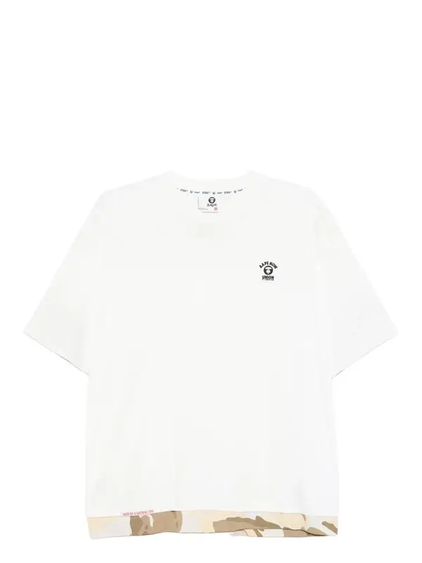 AAPE BY *A BATHING APE® Cotton T-shirt - White