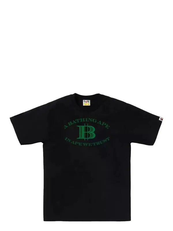 A BATHING APE Logo-print T-shirt - Black