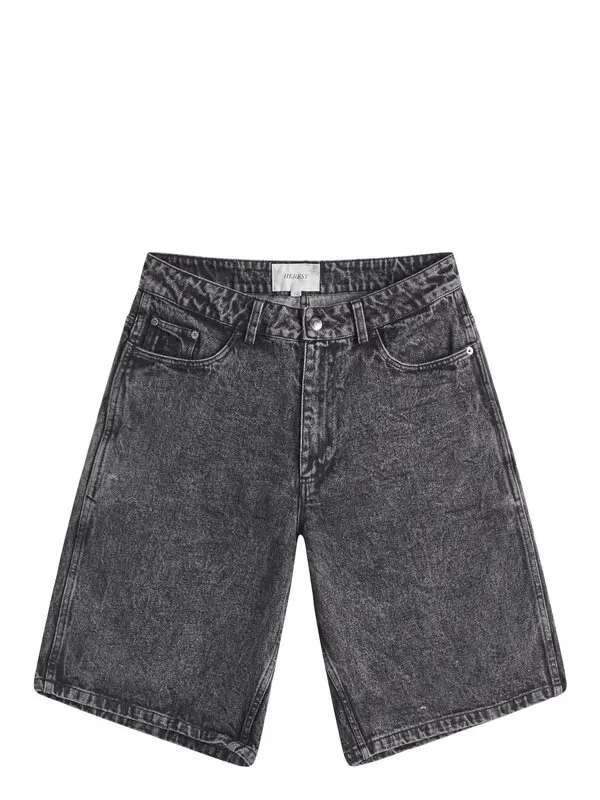 HERESY Stearne Denim Shorts - Ash