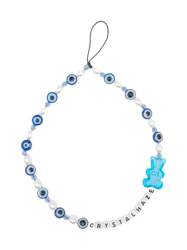 CRYSTAL HAZE Phone Charm Bracelet - Azure
