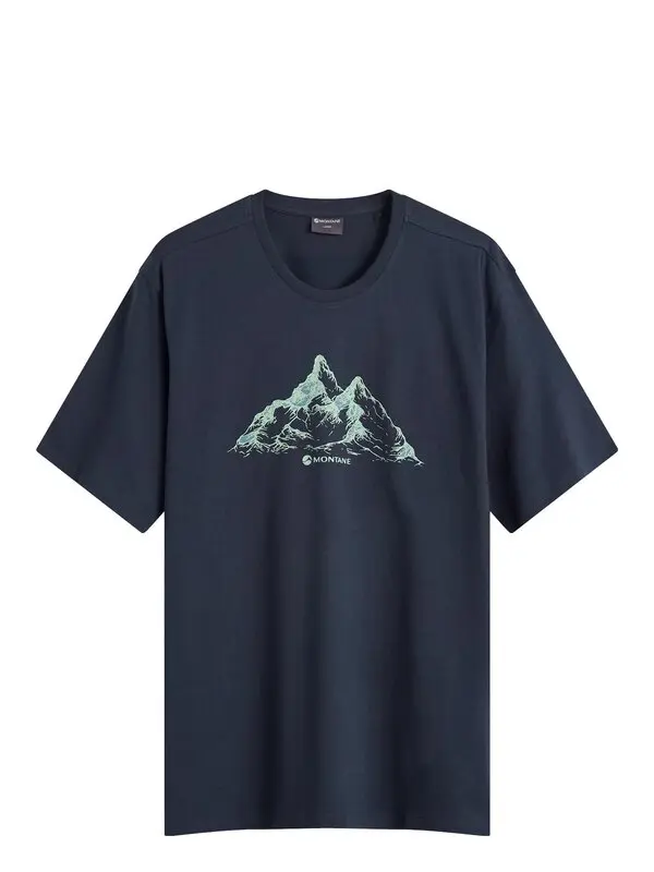 MONTANE Dual Mountain T-shirt - Eclipse Blue